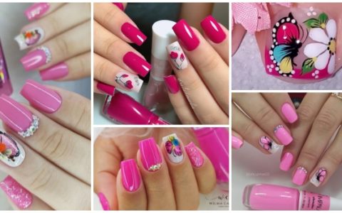 25 Ideias de unhas com lacinho e como se faz; veja:
